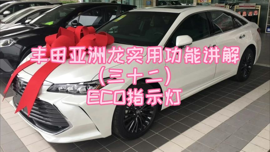 丰田亚洲龙实用功能讲解(三十二)ECO指示灯