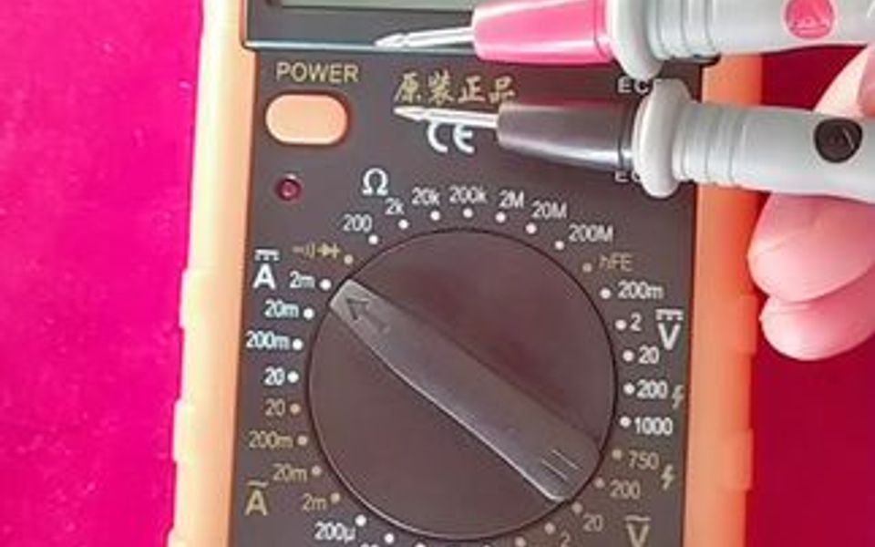 详细讲解万用表档位使用