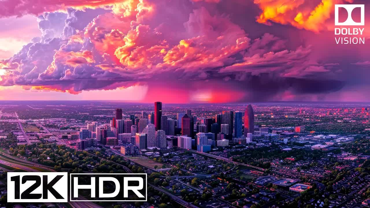令人惊叹的景观15 转4K HDR I屏幕测试,极致画质|杜比视界|电视屏幕...