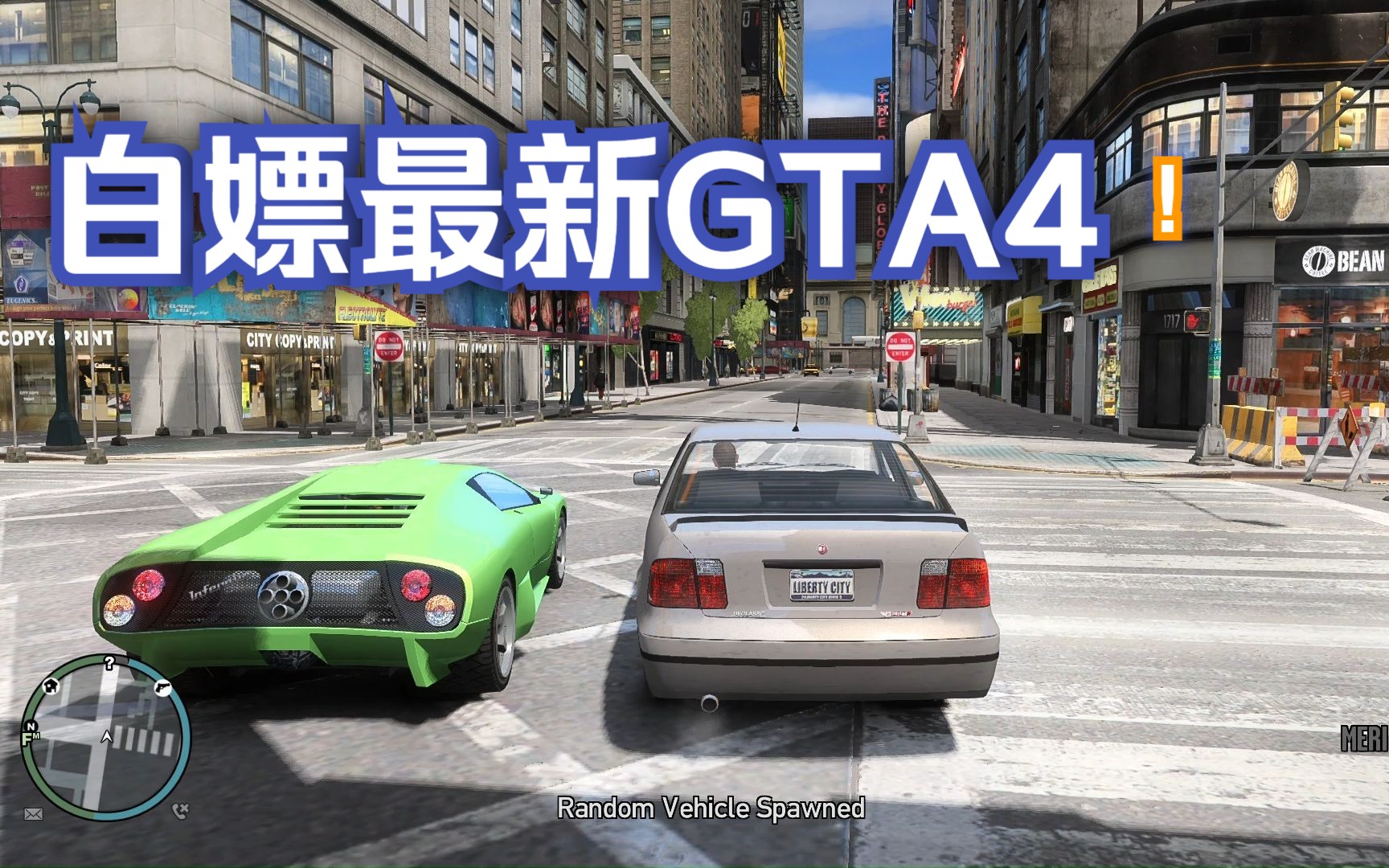 GTA4最新版 低配畅玩ENB| BT种子下载|修改器(完美解决地图透明)