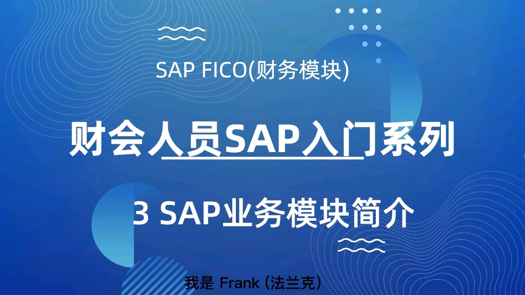 如何自学SAP?30天学会SAP系列SAP入门课4:SAP会计科目