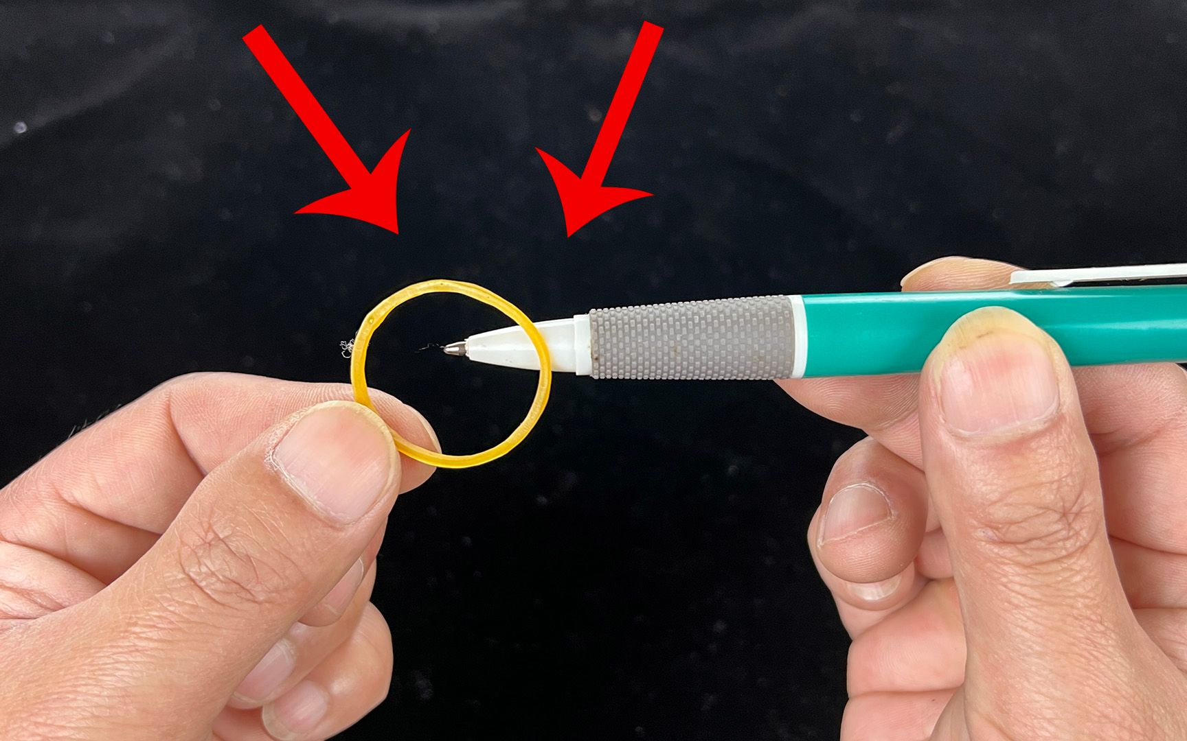 圆珠笔不出水不要扔?教你一招,不花一分钱就能搞定,不用买新的