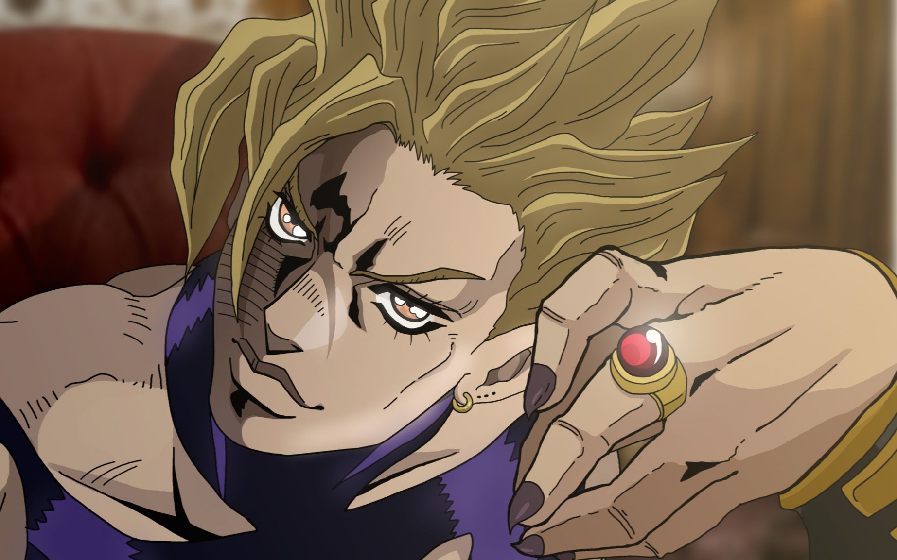 【JOJO动画泄露】石之海DIO出场片段泄露