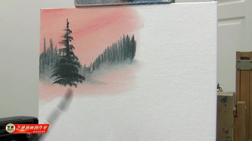 风景油画初级教程技法虽然不是很高级但是很适合喜欢风景的新手学