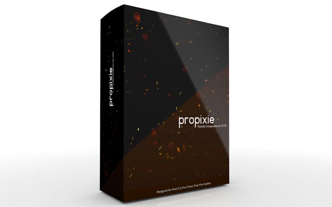 免费 | FCPX特效 ProPixie 漂浮粒子素材特效