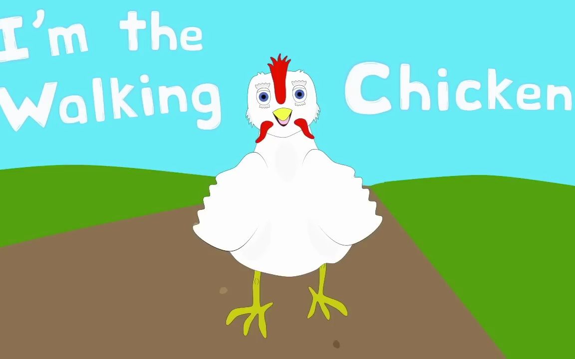 幼儿动物词汇系列 The Walking Chicken Song 小鸡行进歌