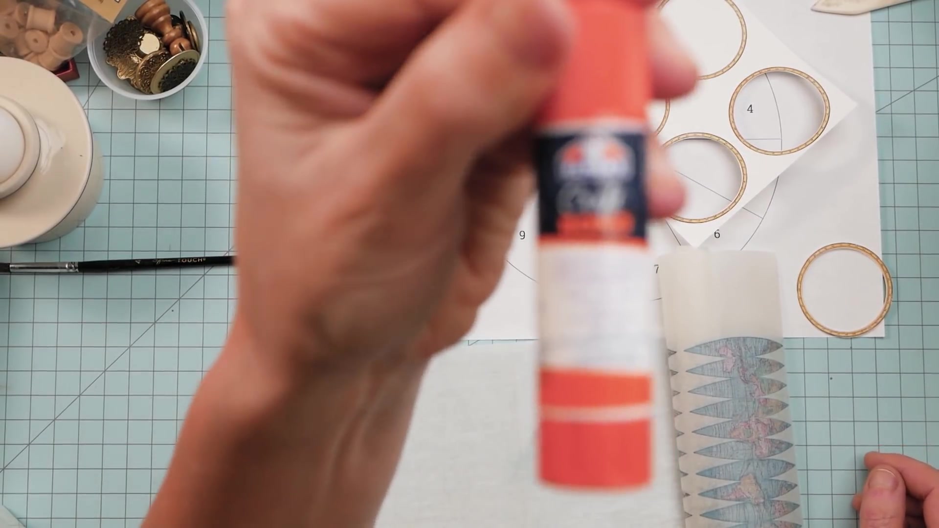 【配件】nik大神教你用普通乒乓球制作mini地球仪