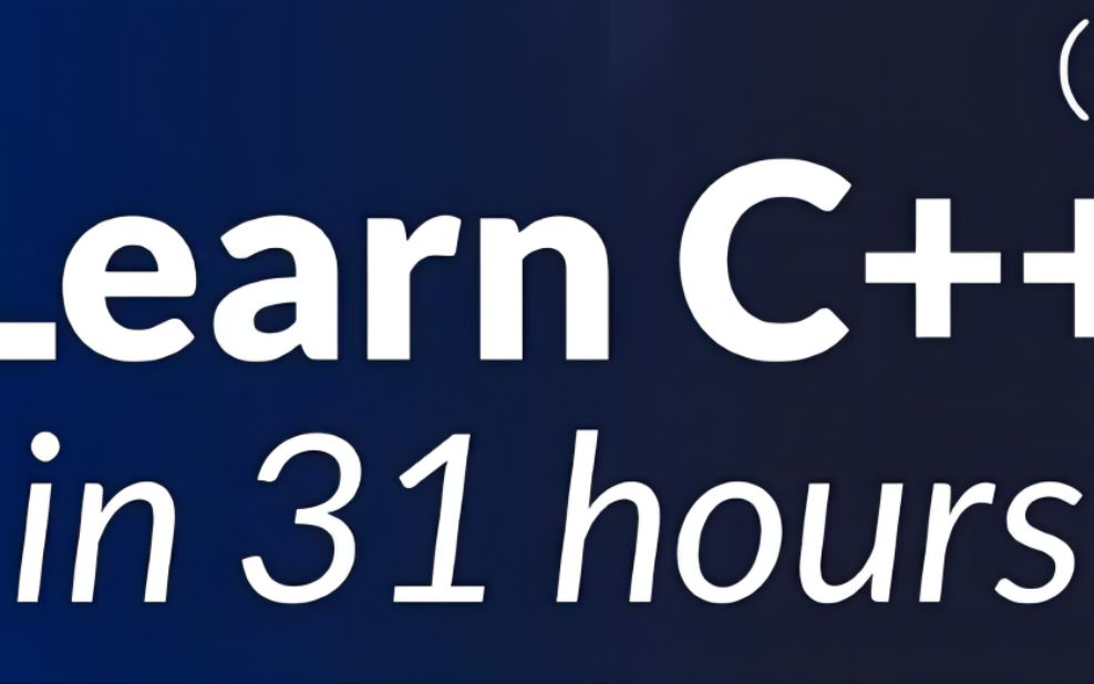 【搬运】C++20 Programming -- Beginner to Advanced