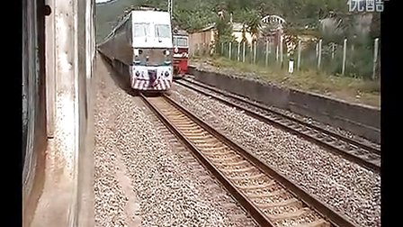 2012-08-13 6064次和6063次列车七里坪避让K245次列车 西局西段SS...