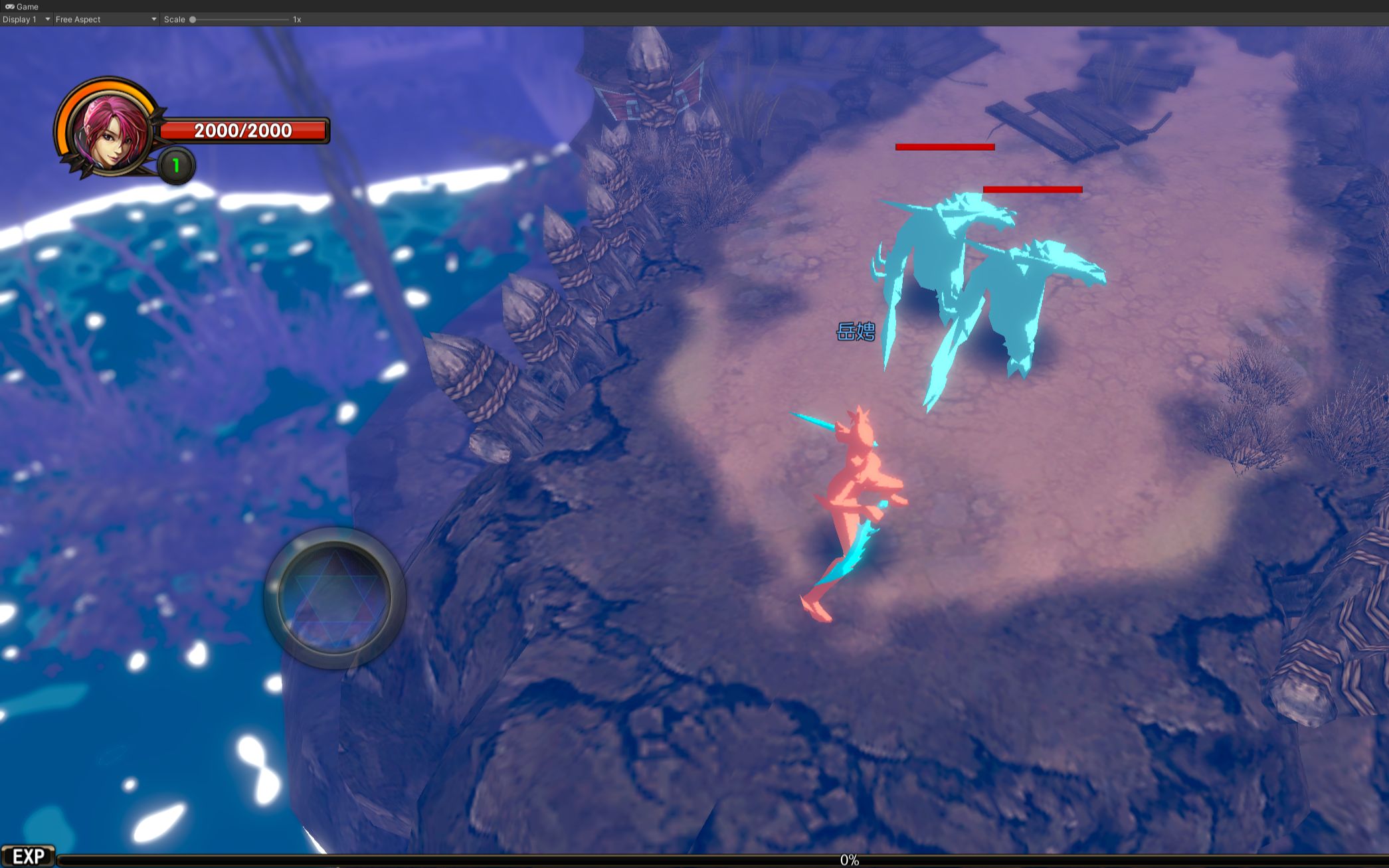 Unity,怪物搜索目标,伤害类别判定,玩家伤害与闪避显示,技能碰撞忽略,...