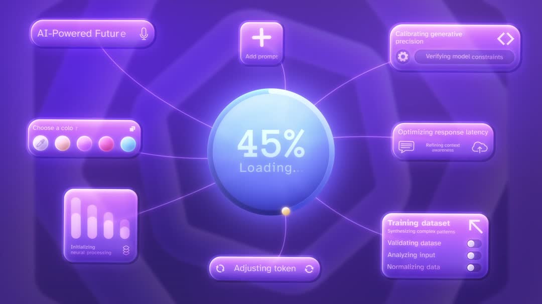 Ai人工智能功能板块分析介绍片头AE模板数据搜索引擎关系网豆包,...