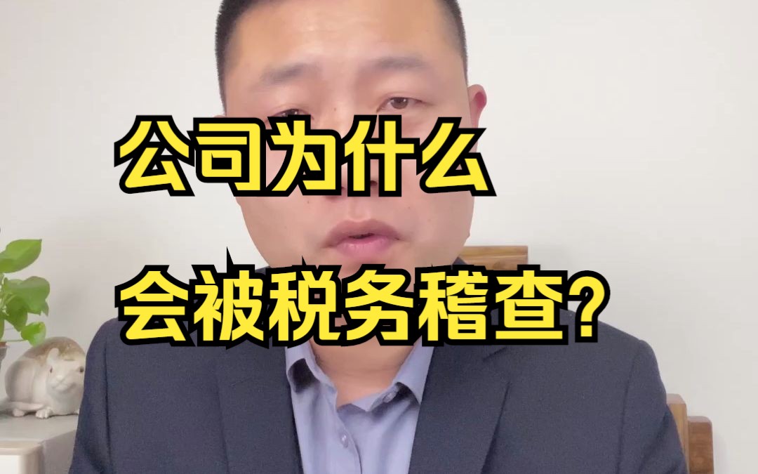 为什么你的公司会被税务稽查到?