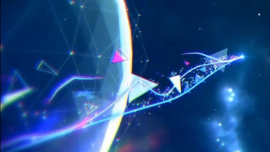 【AE教程】卡通动漫粒子光线