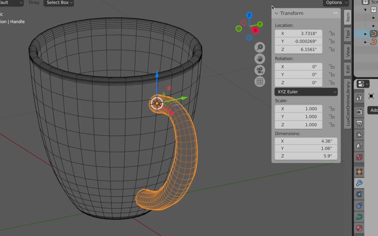 【Blender 3.2】新曲线工具讲解(弯绕原理+控制技巧+小案例)