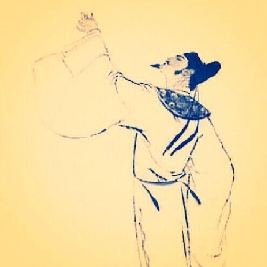 见天儿杵着根儿棍儿 