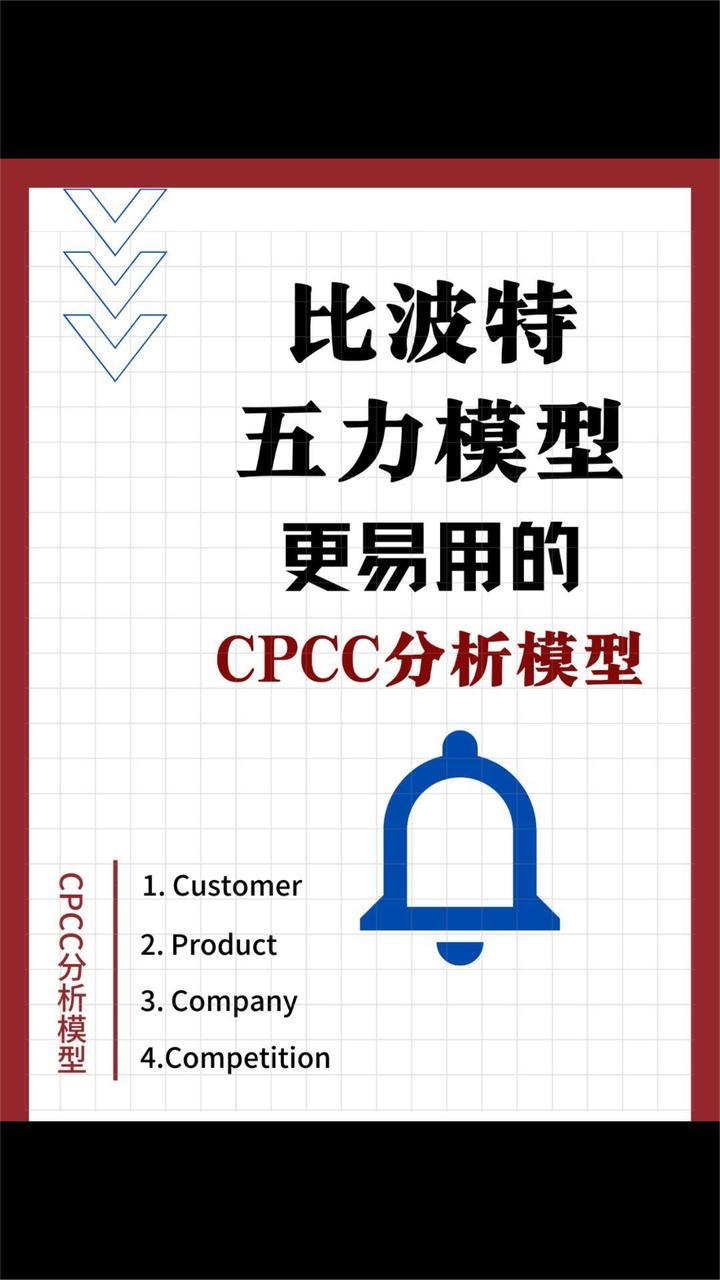 比波特五力模型更简单易用的CPCC分析模型