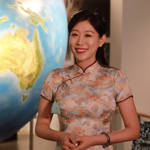 地质博物馆讲解员刘璐 