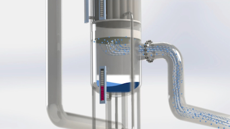 solidworks绘制聚结过滤器结构及工作原理