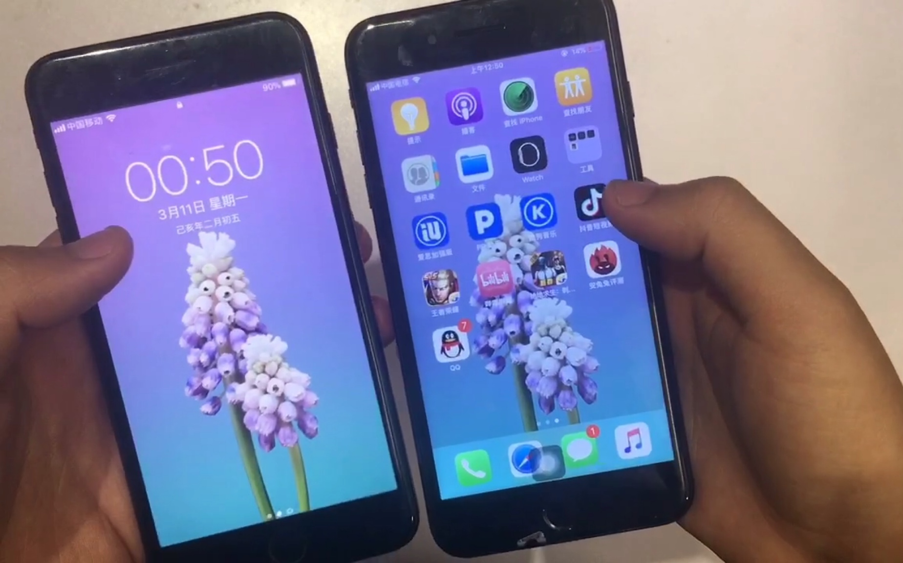 闲鱼699块的iPhone7p,到底有多少问题-美版无锁机联通电信4g,移动2g