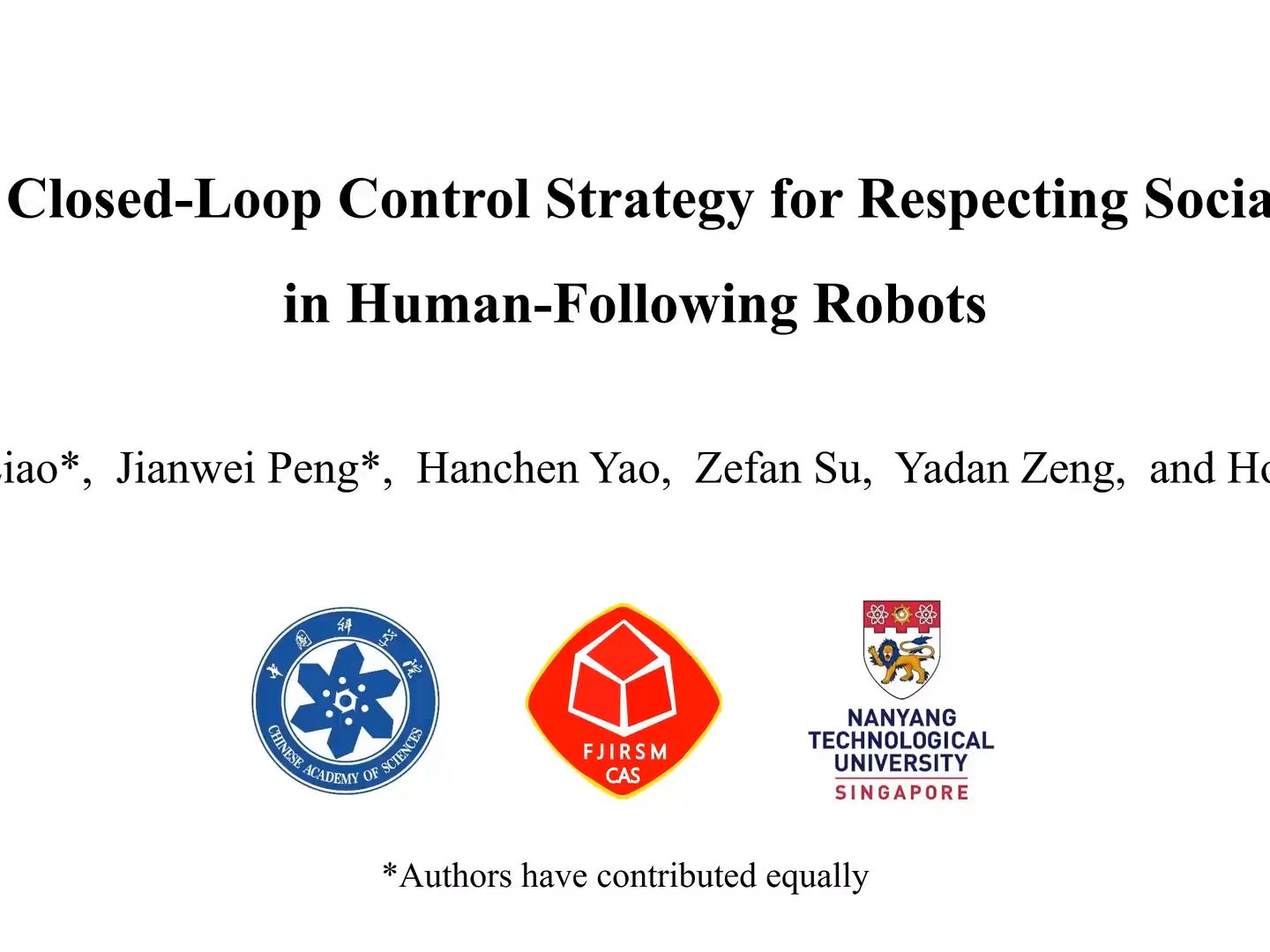 ICRA2024 DEMO:A Human-Following Control Strategy for Respecting ...