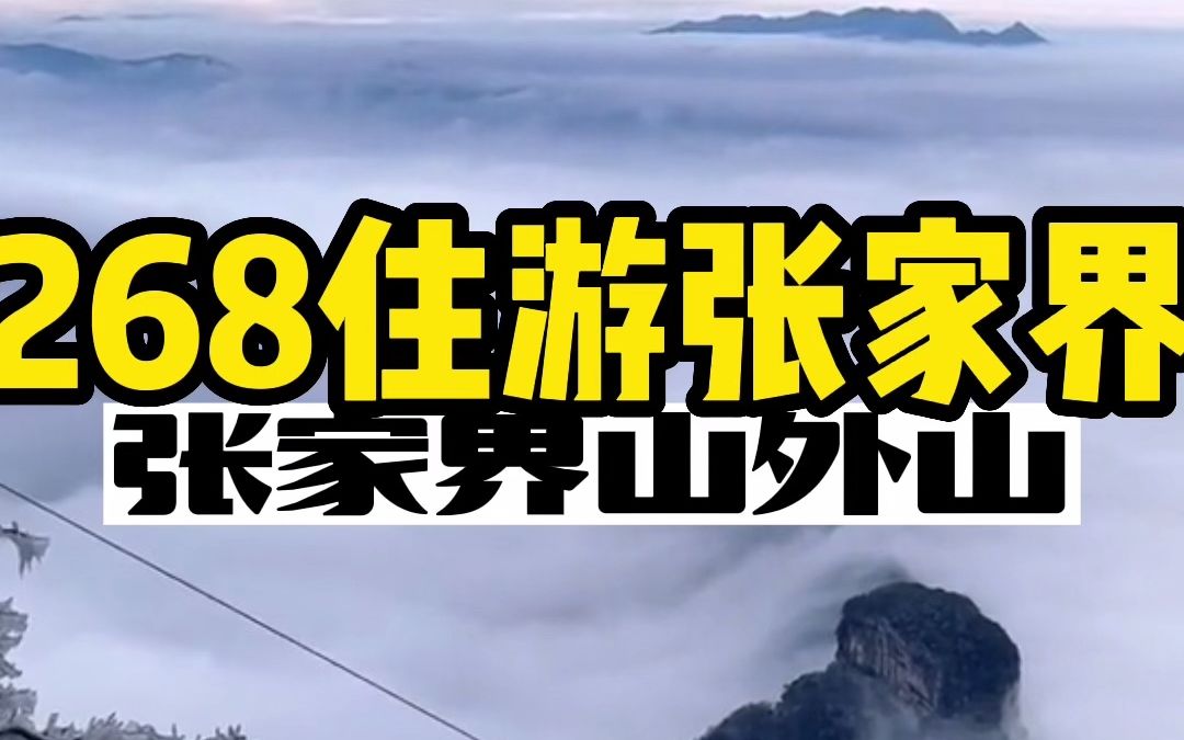 人生总要来一趟天门山吧,何况张家界现在7大景区都免门票了,268又...