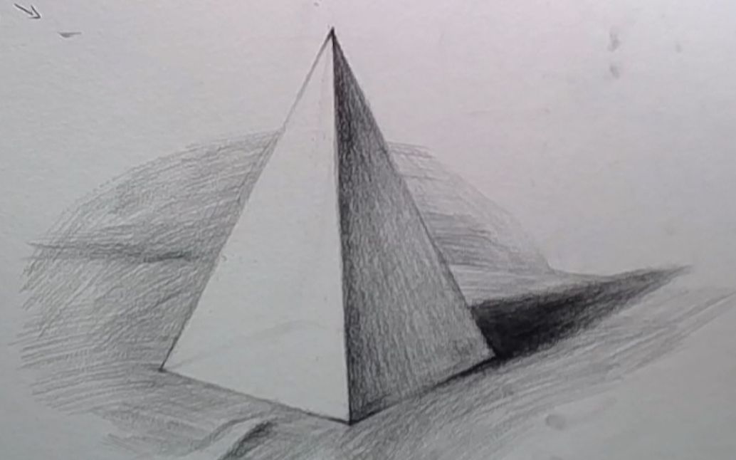 【素描教学】白嫖的赶紧来吧,最简单的石膏几何体,能让你学到东西就好