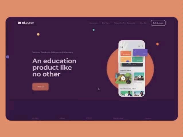 UI设计视觉艺术动画效果