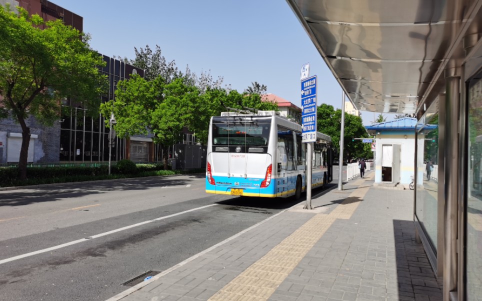 [双源无轨]北京公交128路POV(后库→城外城)