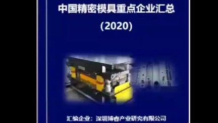 2020年中国精密模具创新百强及企业汇总