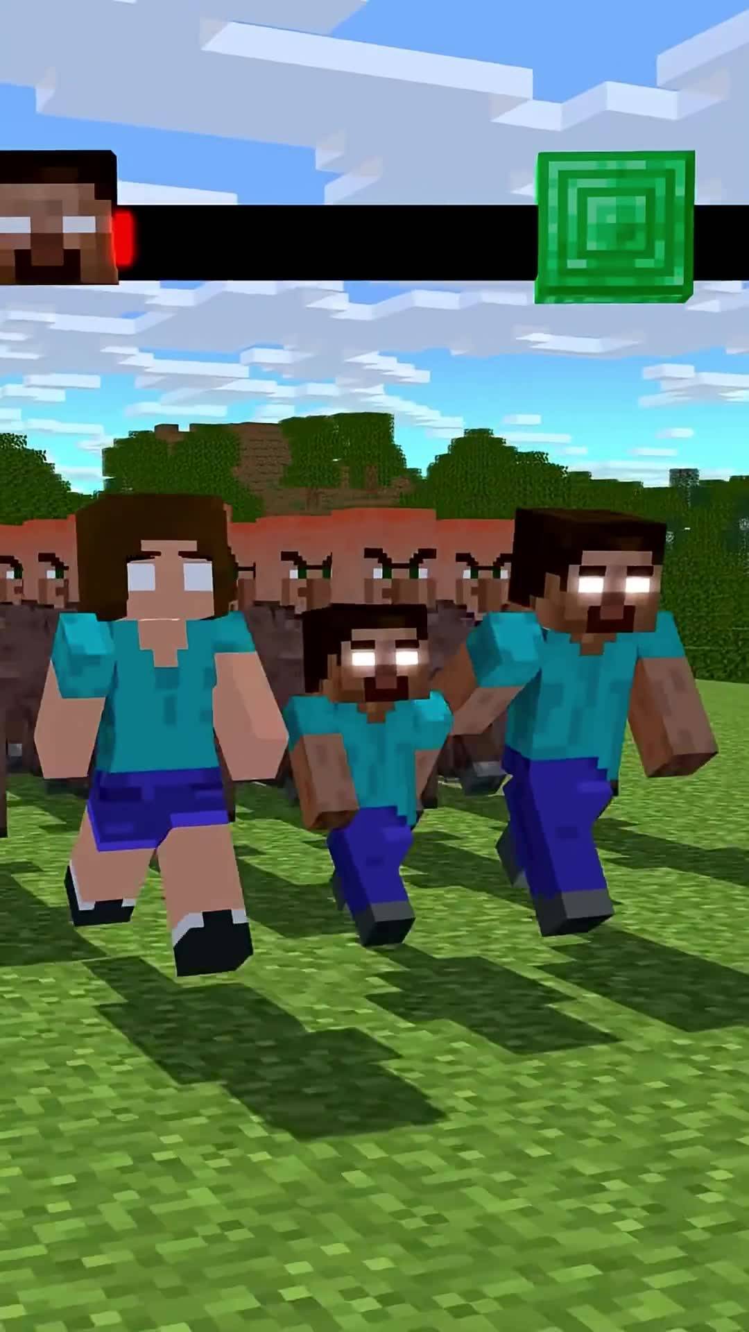 我的世界:帮Him一家成功夺取绿宝石!