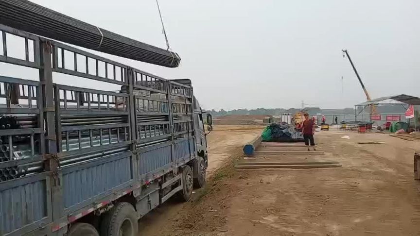 山东淄博工地声测管和注浆管卸车ߑ�ߑ�ߑ