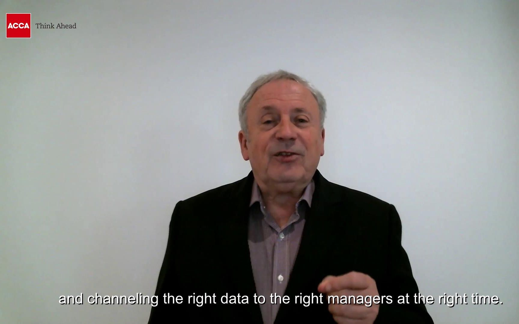 Alan Parkinson教授 于上海国家会计学院2020年度管理会计论坛的演讲