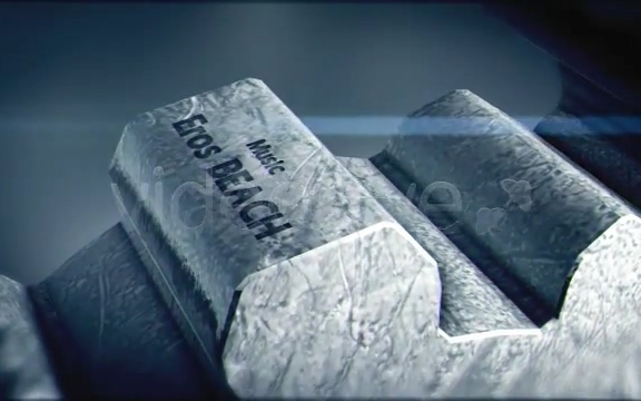 AE模板-金属齿轮转动效果年代感历史传记预告片工业发展历史进程...