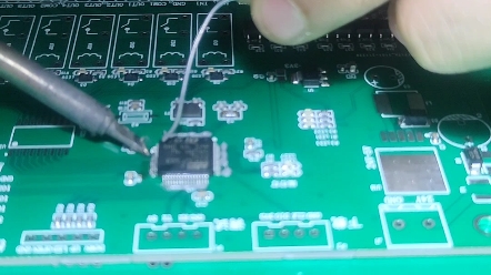 stm32f103rct6拆焊与锡膏焊接