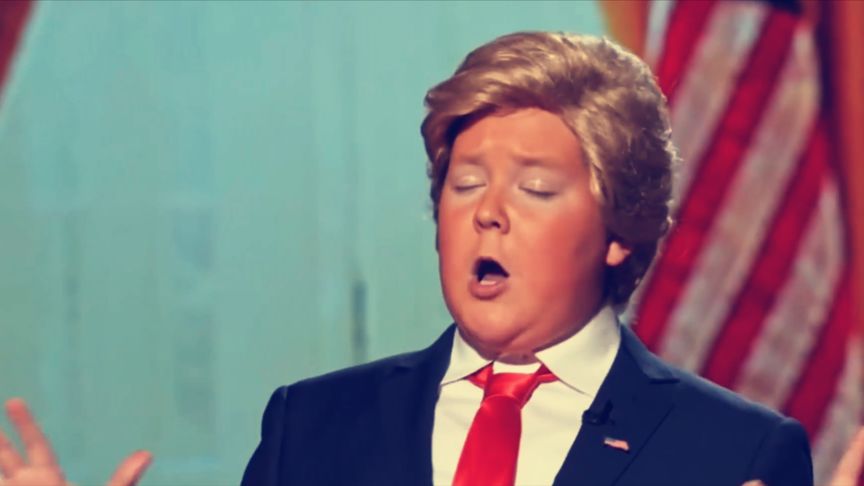 没有人比我更能模仿特朗普!