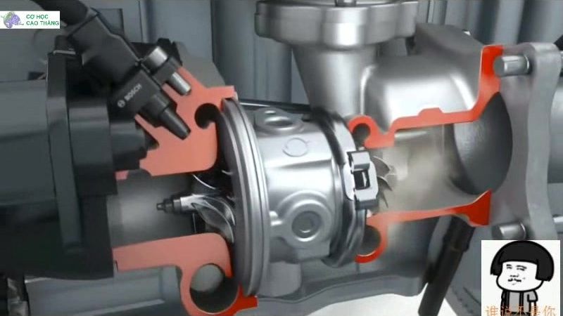 汽车涡轮增压发动机工作原理详解,高压汽油泵原来是凸轮轴驱动的