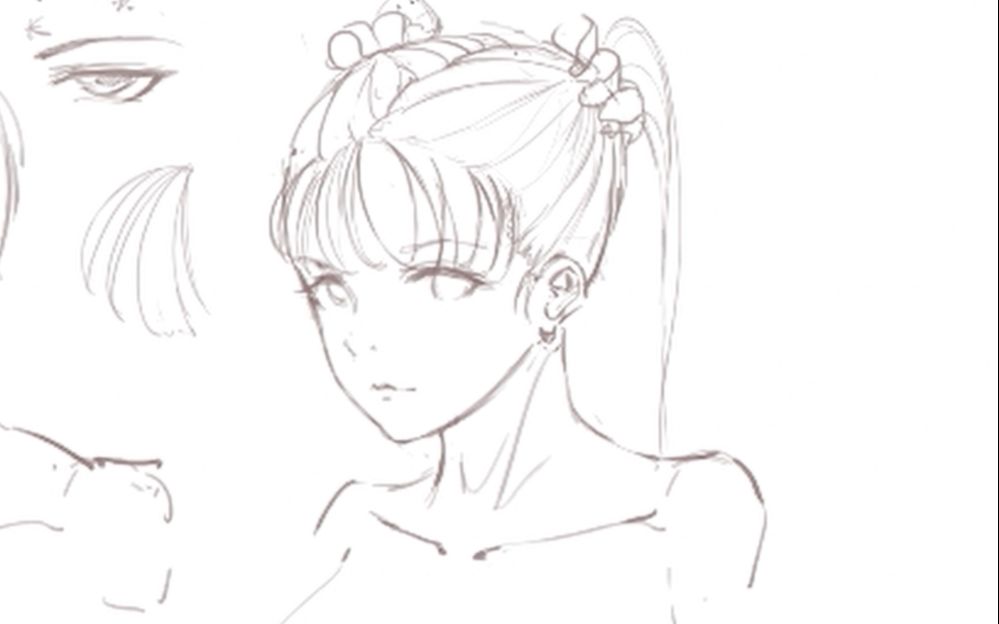 插画人物绘制上色全动漫人物手绘