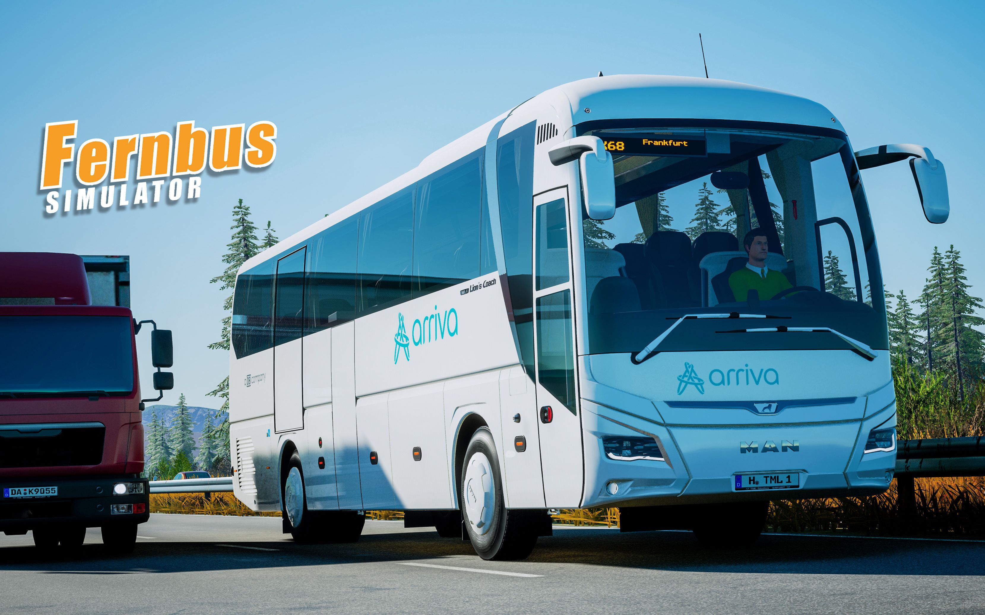 《长途客车模拟》好兄弟就一起走 Fernbus Simulator