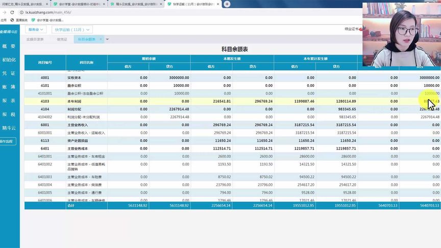 结转本年利润会计实操账务,都在老会计的课堂里!