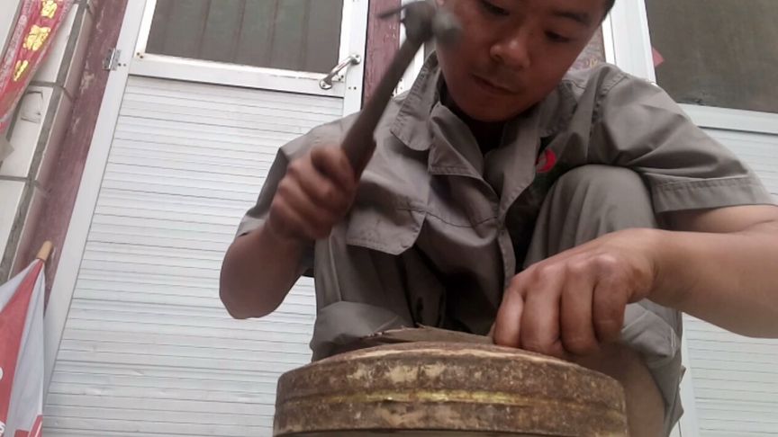 第一次给家里的老式吊扇做拆解安装加油能不能成功呢