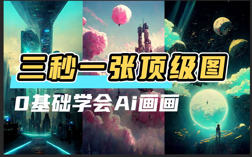 【AI画画】5分钟入门!最省流的midjourney教程,看完不会来砍我