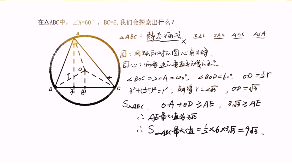 定边定角隐形圆