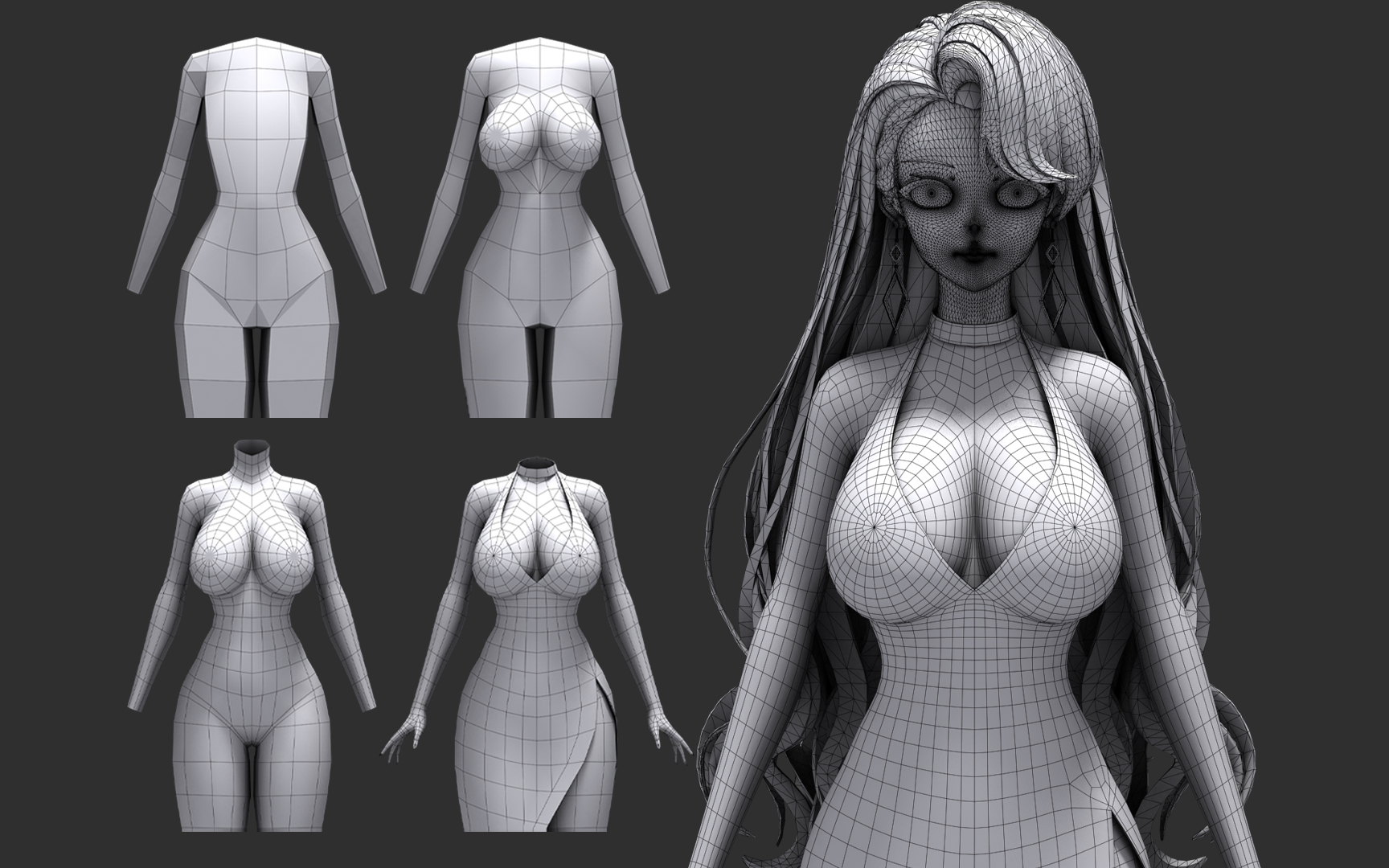 全站最详细人物建模教程,人体五官布线零基础入门必学技巧 | 3dmax...