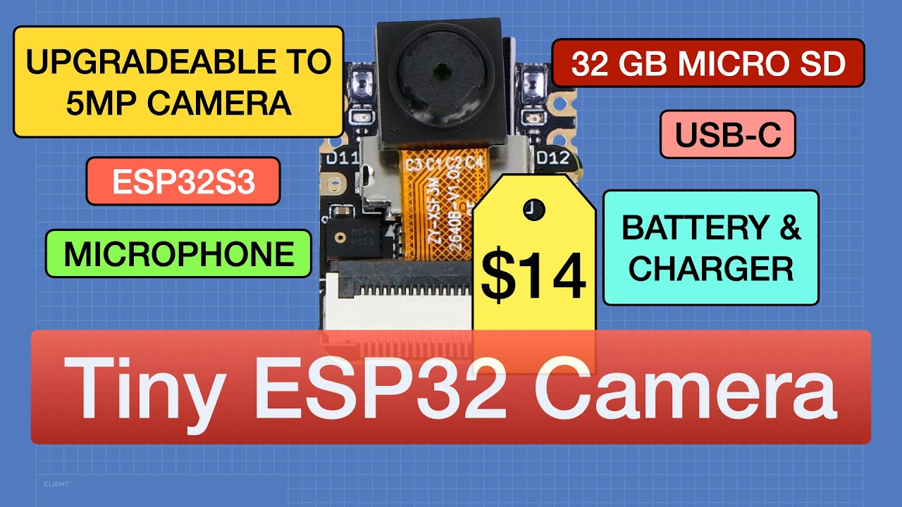 小ESP32S3 Sense - 迷你ESP32相机 | XIAO ESP32S3 Sense - Tiny ...