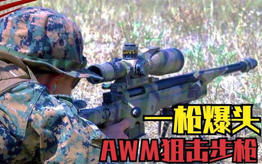 一枪爆头:AWM狙击步枪,栓动步枪的浪漫