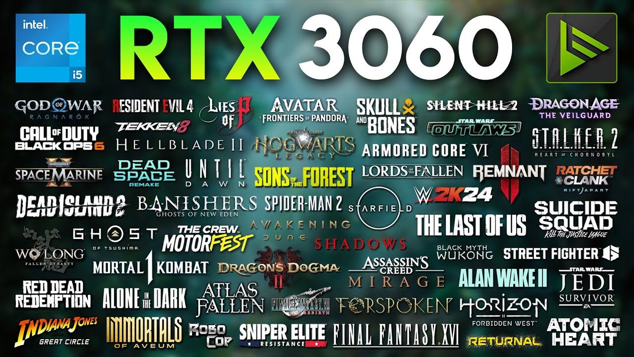 【4K】RTX3060测试50款游戏性能_哔哩哔哩bilibili_使命召唤_游戏集锦