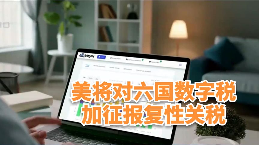 美国将对六个国家数字税加征25%的报复性关税