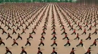天下第一武馆,河南少林塔沟武校万人大合练