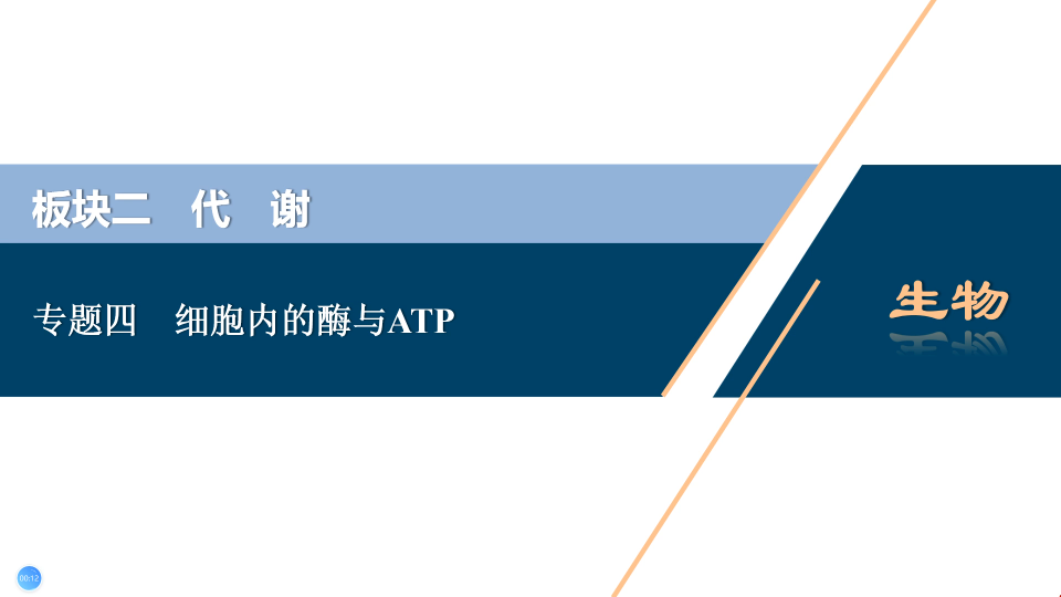 细胞内的酶与ATP(高三)