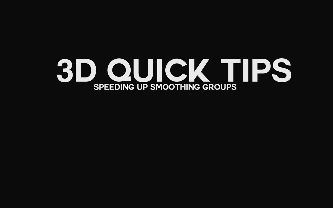 SnapSave.io-3D QUICK TIPS_ Speeding Up Smoothing Groups in 3ds ...